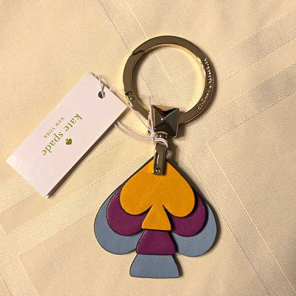 kate spade | Accessories | Nwt Kate Spade Tiered Spades Keychain | Poshmark